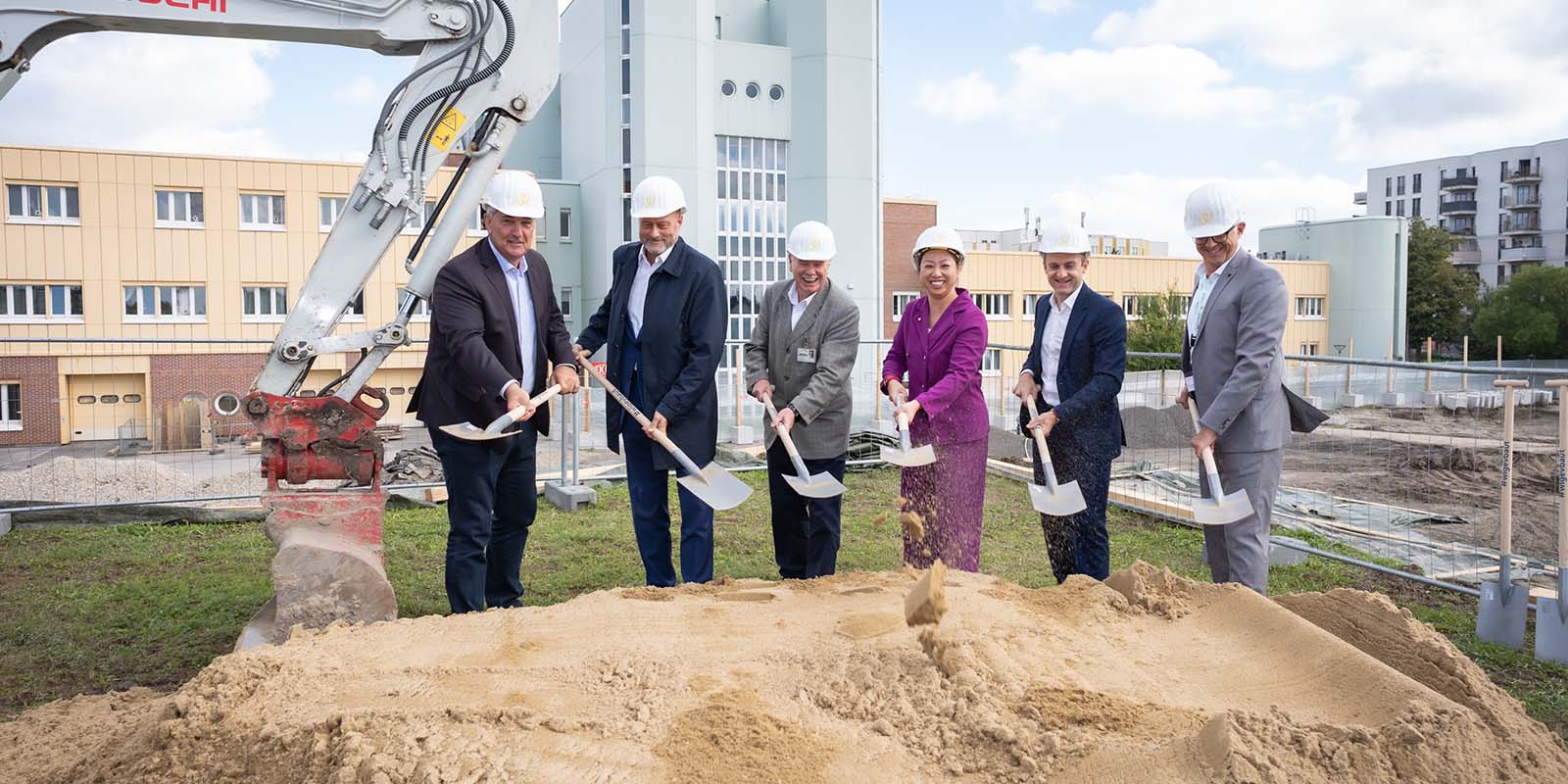Klinik Donaustadt: Spatenstich für Neubau der Speisenversorgung ...